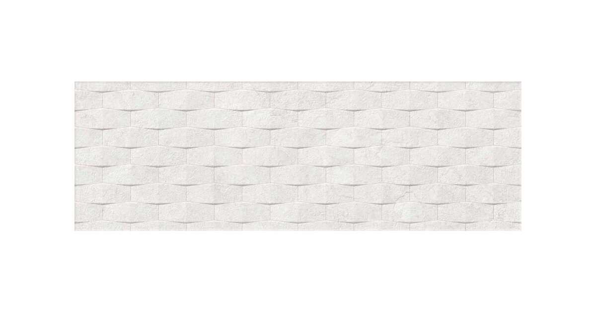 Vives Omicron Symi Blanco 25x75cm - płytka ścienna - Home100.pl