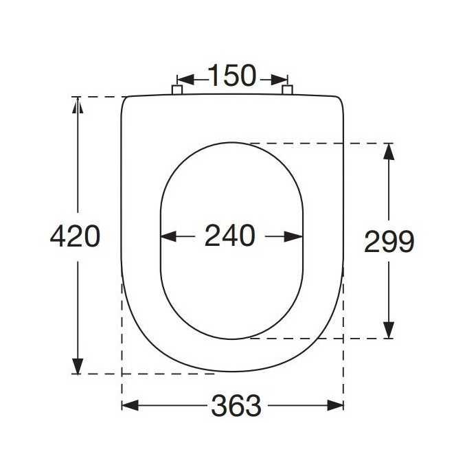 Villeroy&Boch Architectura deska sedesowa 98M9C101 - Home100.pl