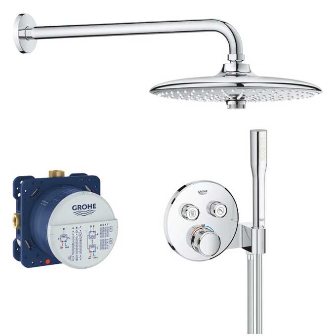 Grohe Grohtherm Smartcontrol zestaw natryskowy podtynkowy ...