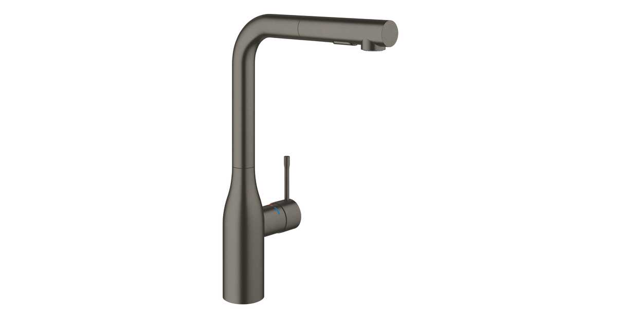 Grohe Essence bateria zlewozmywakowa DN 15 brushed hard graphite ...