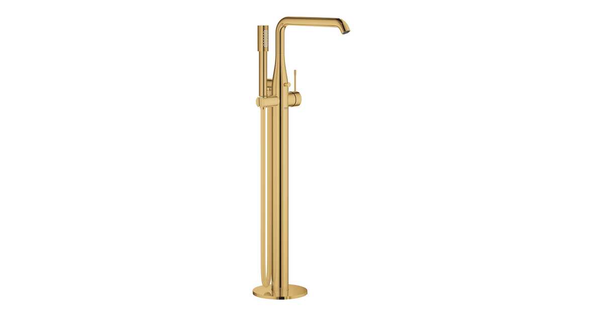 GROHE Essence - jednouchwytowa bateria wannowa do montażu podłogowego z ...
