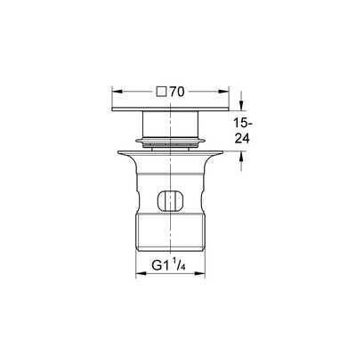 Korki do umywalek > GROHE - Home100.pl