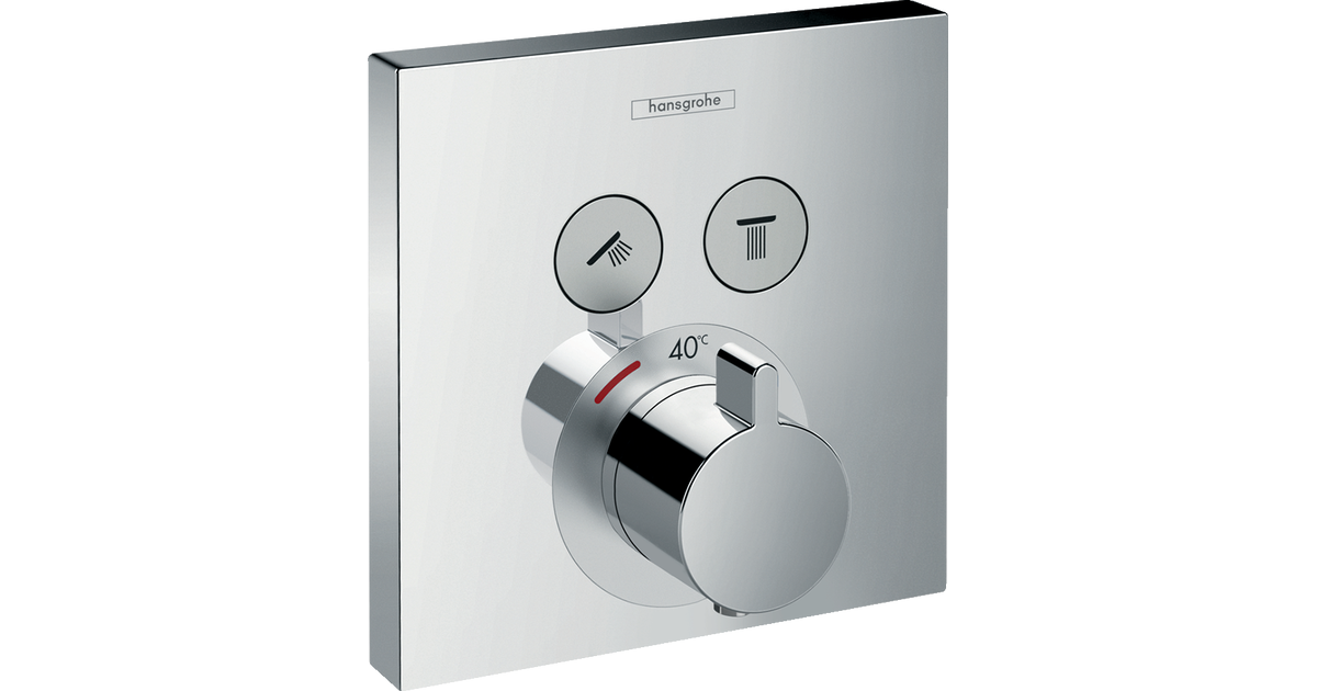 Hansgrohe ShowerSelect Bateria termostatyczna do 2 odbiorników, montaż ...