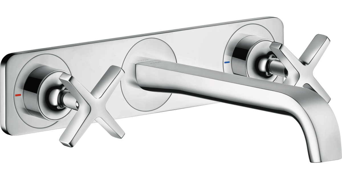 AXOR Citterio E 3-otworowa bateria umywalkowa montaż ścienny podtynkowy ...