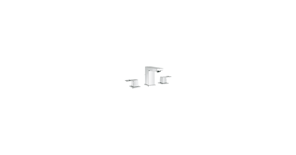 Bateria umywalkowa dwuuchwytowa chrom Eurocube Grohe 20351000 - Home100.pl