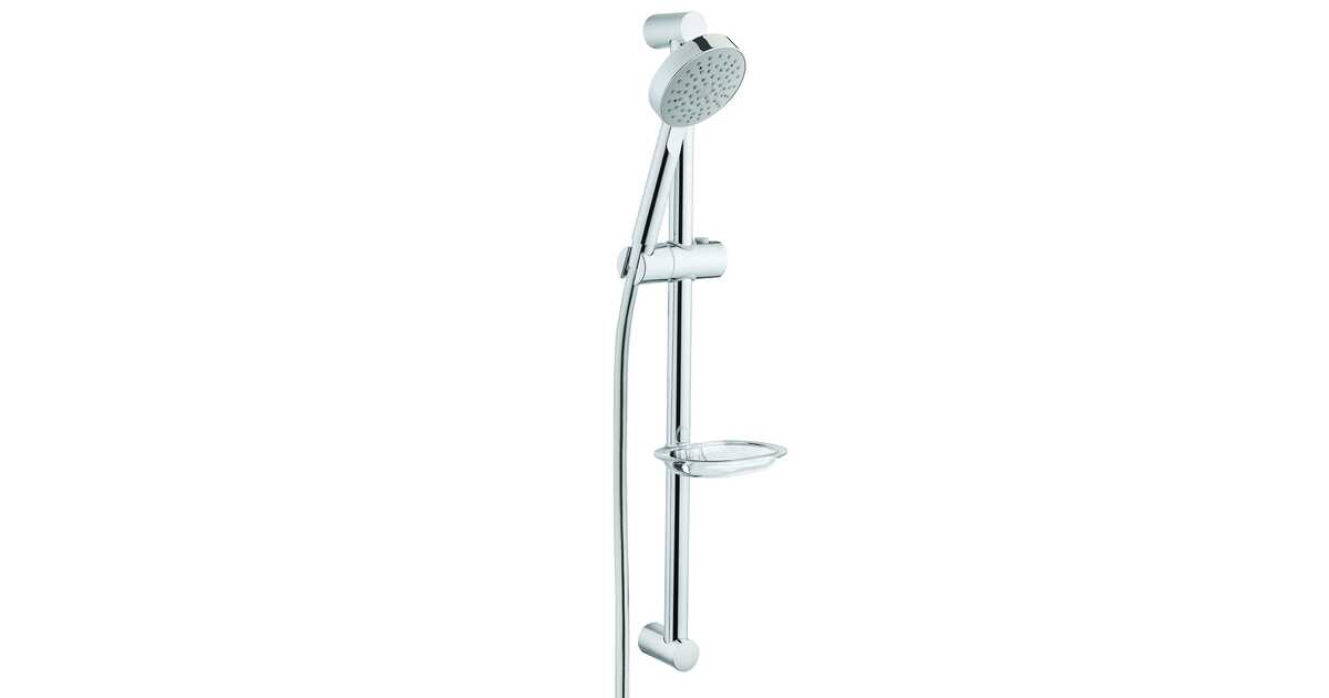 Vitra Master Slot 1F zestaw prysznicowy z drążkiem chrom A45693EXP ...