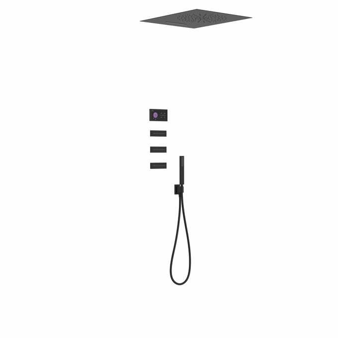 Tres Shower Technology Podtynkowy termostatyczny elektroniczny zestaw ...