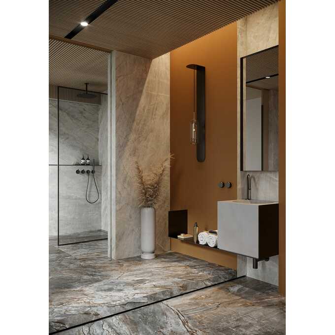 Cerrad + La Mania Gres Brazilian Quartzite Black Poler 119,7x119,7cm ...