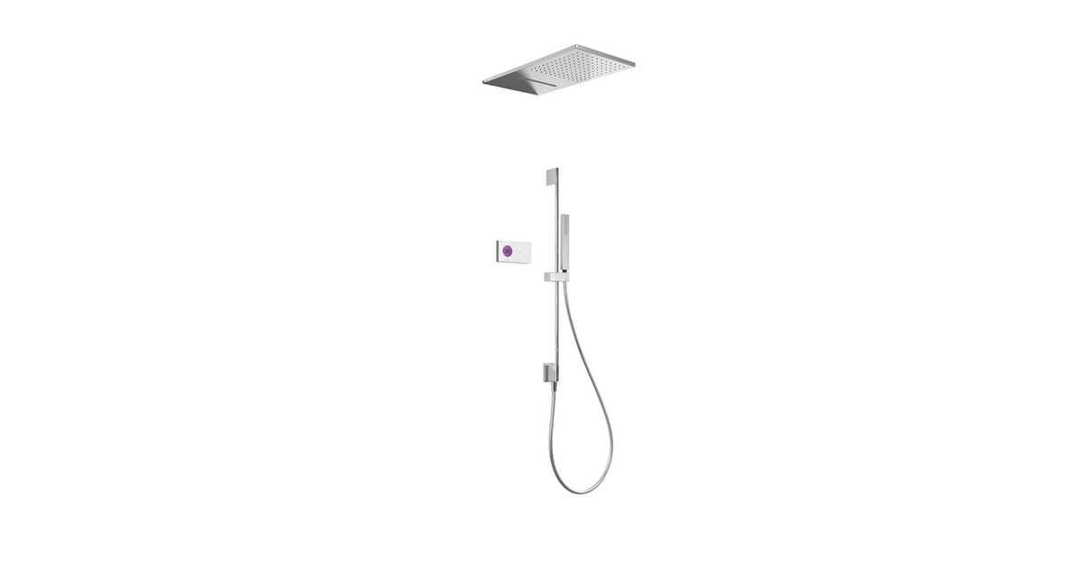 Tres Shower Technology Podtynkowy termostatyczny elektroniczny zestaw ...