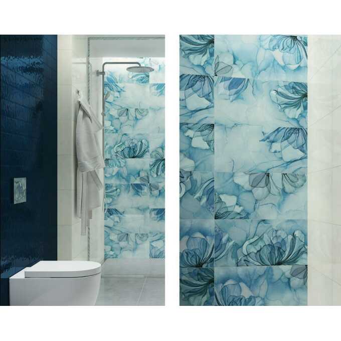 Paradyż Sweet blue ściana mat dekor mix 30x60 cm - płytka ścienna ...
