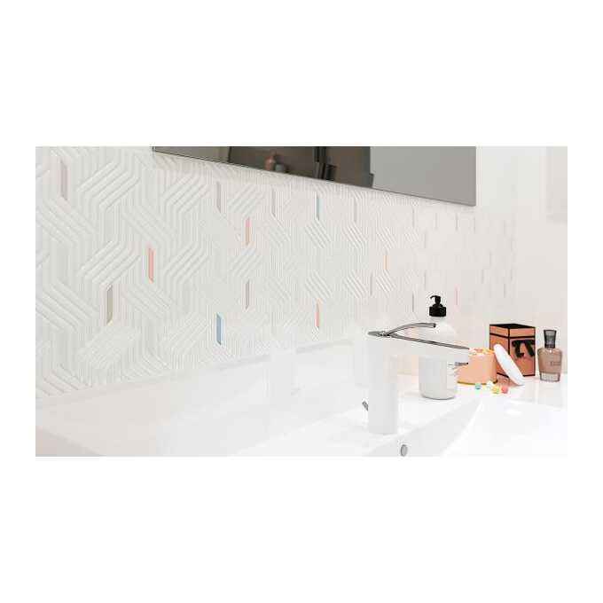 Paradyż Synergy colour inserto mix 30x60 cm - płytka dekoracyjna ...