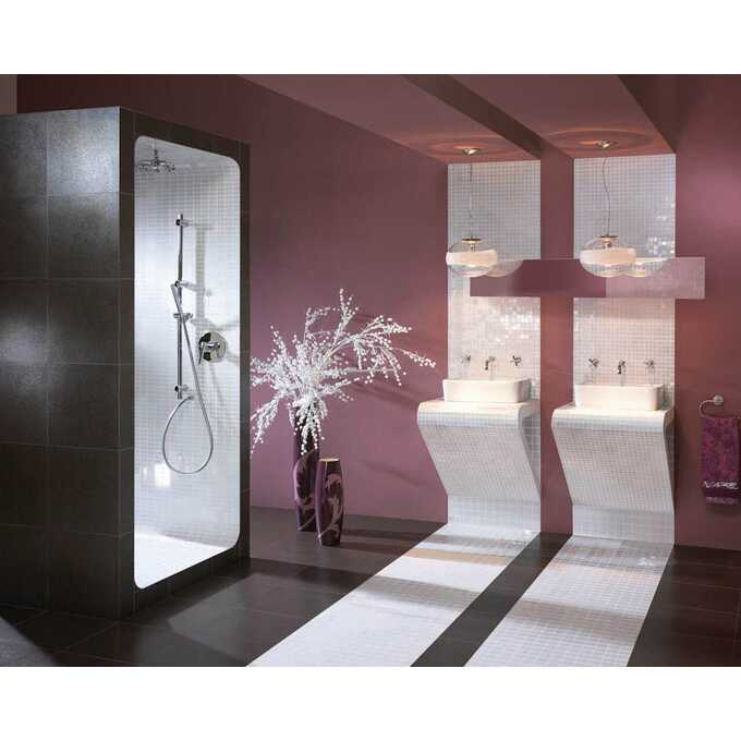 Paradyż Albir bianco mozaika prasowana k.4,8x4,8 29,8x29,8 cm - Home100.pl