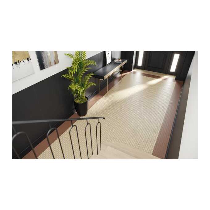 Paradyż Modernizm bianco mozaika prasowana k.3,6x4,4 30,86x30,86 cm ...