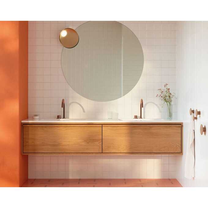 Paradyż Neve creative blush dekor A gres szkl. mat 19,8x19,8 cm ...