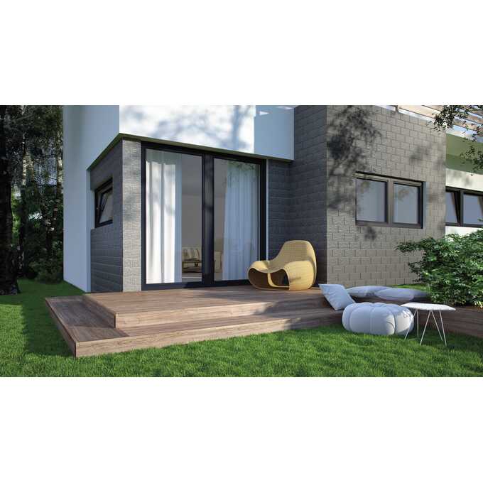 Cerrad Kamień elewacyjny Cer 7 Stalowy 30x14,8 cm - Home100.pl