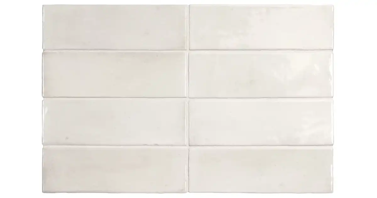 Equipe Coco White Glossy 5x15cm 27984 - płytka ścienna - Home100.pl