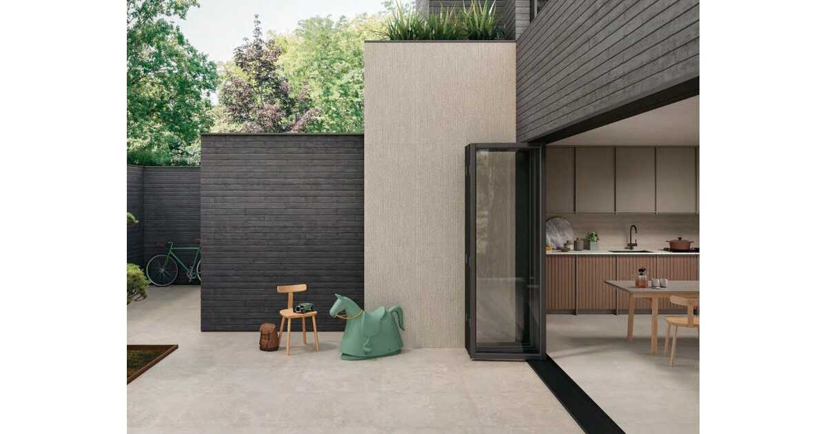 Emil Ceramica Mapierre Ancienne Gris Naturale Rett. 80x80X2cm ELV0 ...