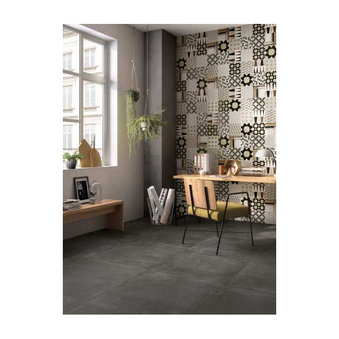 Emil Ceramica Be-Square Black Naturale Rett. 60x120cm EKDK - płytka ...