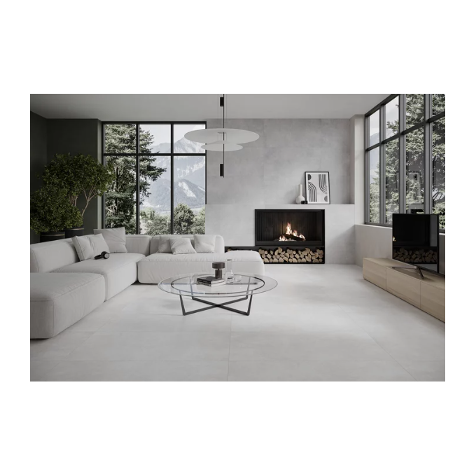 Paradyż Ennis U117 Light Grey Gres szkl. rekt. mat. 59,8X59,8 cm - płytka ścienna i płyka ...