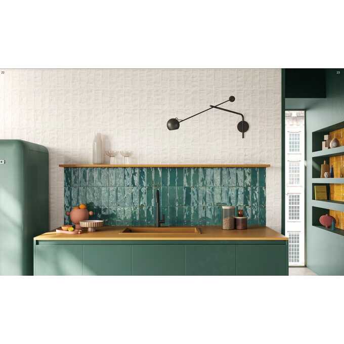 Emil Ceramica Forme Bianco Assoluto Naturale 7,5x20cm EMEY -płytka ...