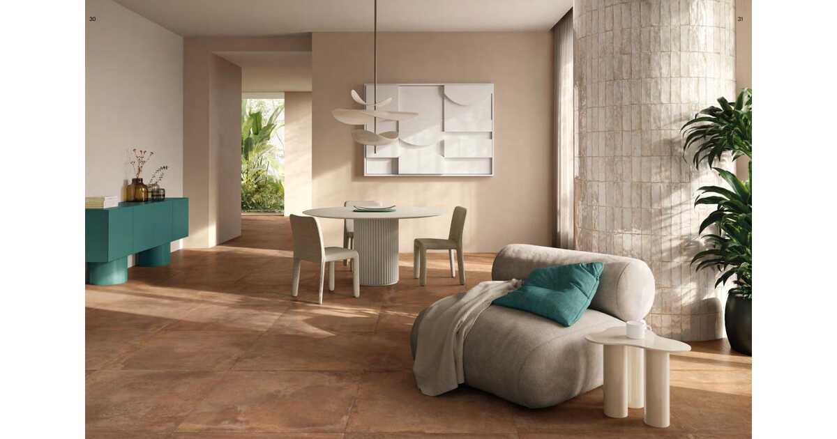 Emil Ceramica Forme Terracotta Silktech Rett. 80x80cm EMG3 - płytka ...