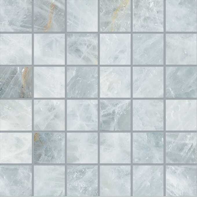 Emil Ceramica Tele Di Marmo Precious Crystal Azure Full Lappato 30x30cm ...