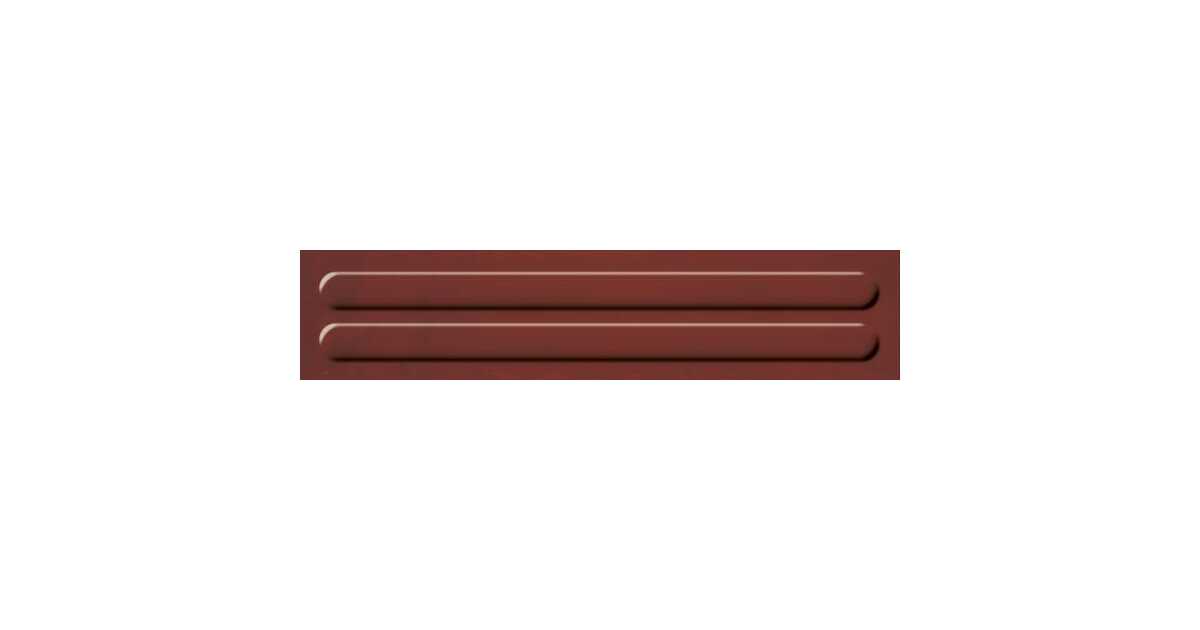 Paradyż Monpelli Wine Cegiełka Struktura C połysk 6,5X29,8 cm - płytka ...