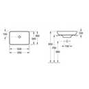 Villeroy&Boch Venticello umywalka nablatowa 55x36cm 41135501 - Home100.pl