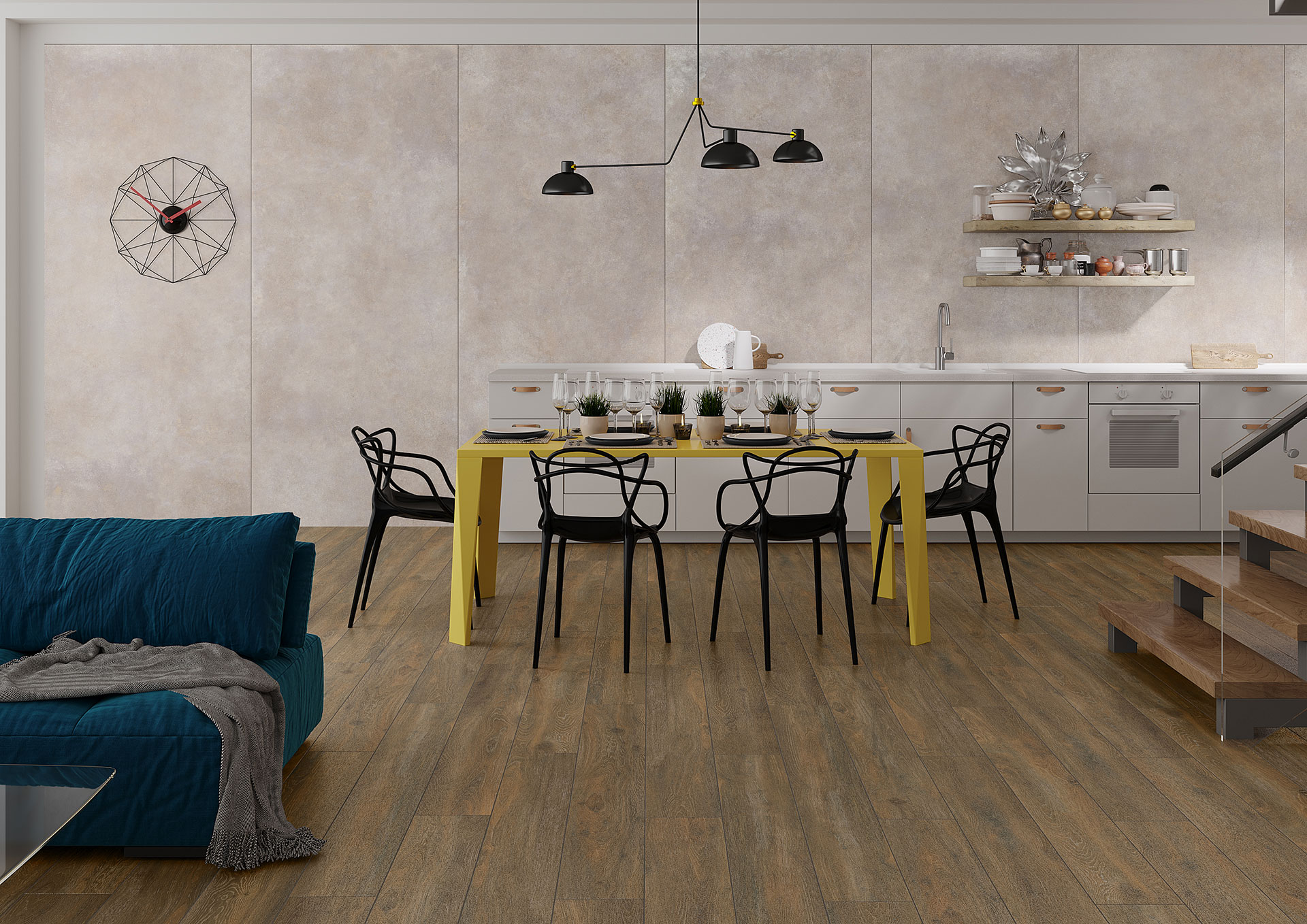 Cerrad + La Mania Gres Modern Concrete Silky Cristal Ivory Lappato 159 ...