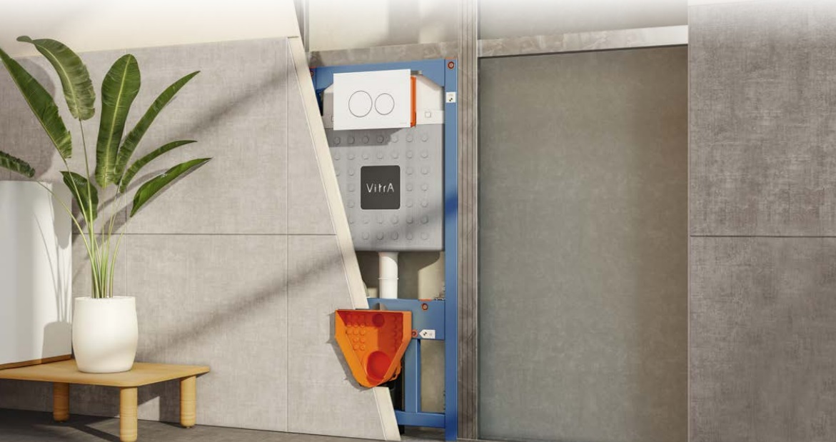 Vitra stelaż podtynkowy do miski WC 12 cm 762-5800-01 - Home100.pl