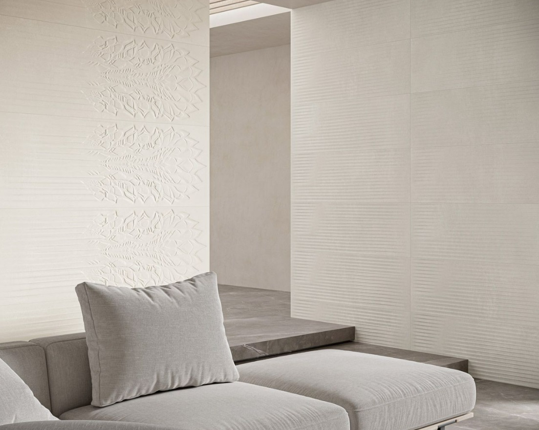 Paradyż Cold princess grey ściana struktura rekt. 39,8x119,8 cm ...