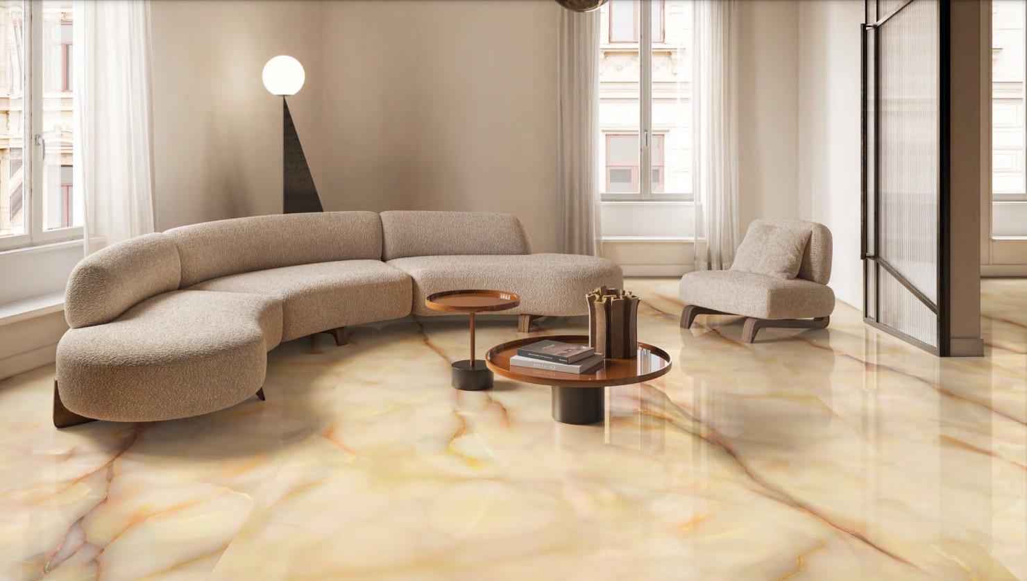 Emil Ceramica Tele Di Marmo Pure Onyx Miele Full Lappato Rett ...