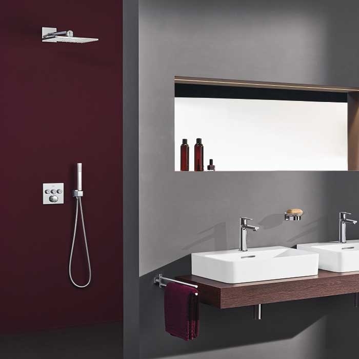 Grohe Grohtherm SmartControl bateria wannowo-prysznicowa podtynkowa z ...