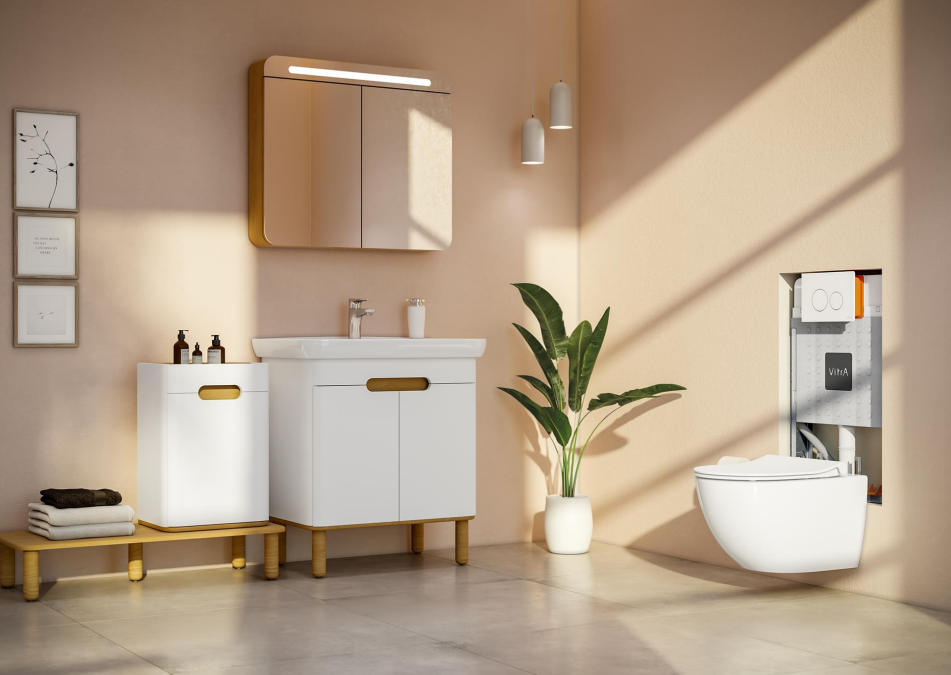 Vitra stelaż podtynkowy do miski WC 12 cm 762-5800-01 - Home100.pl